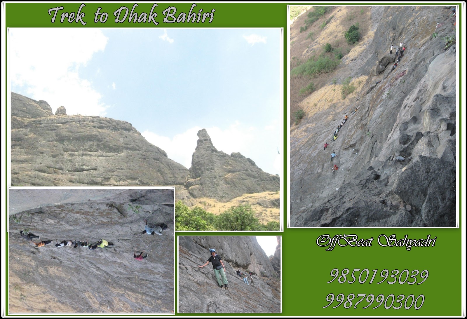 OffBeat Sahyadri: Trek to Dhak - Bahiri caves on 18th of November 2012