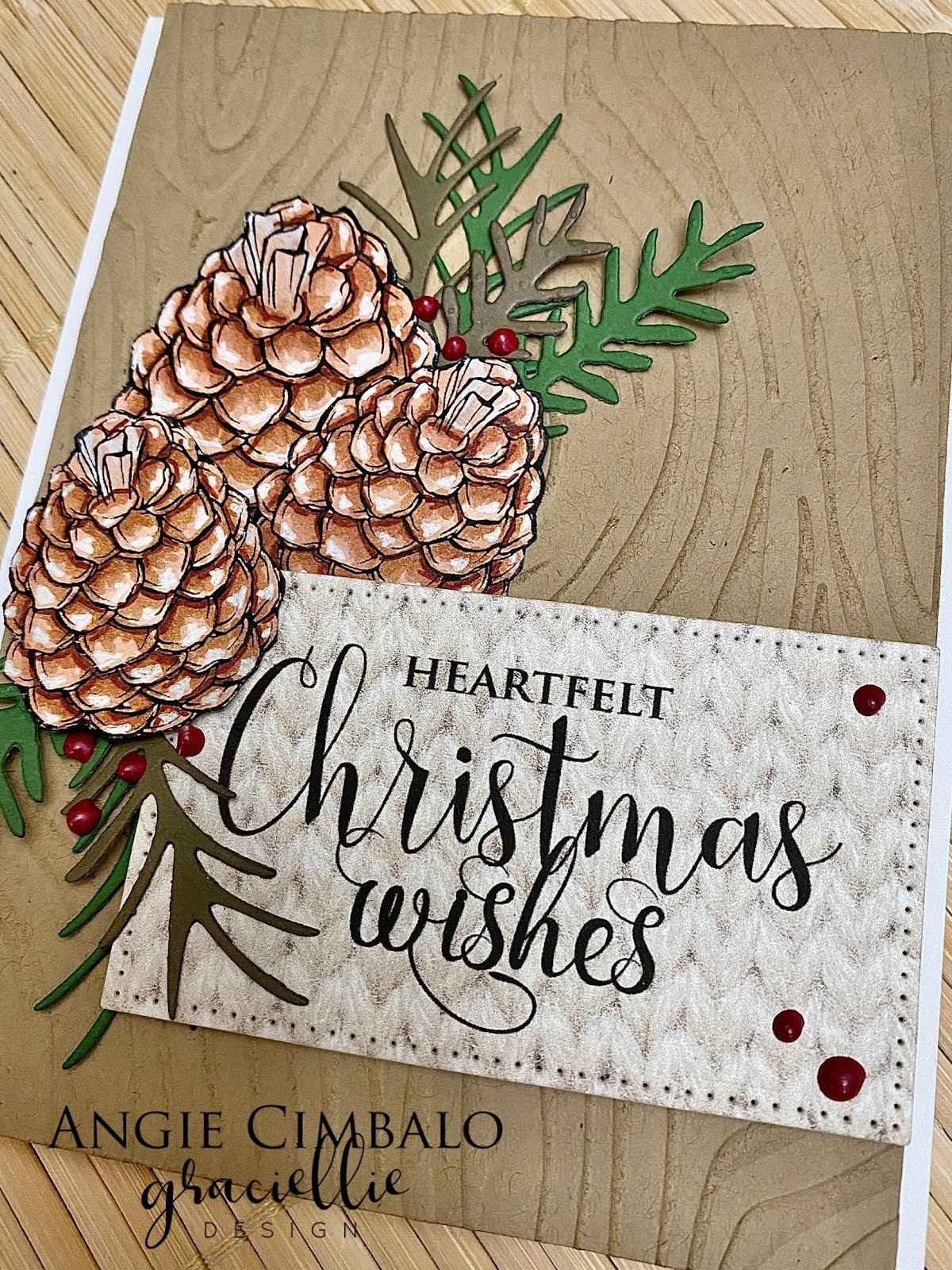 Cimbacreativefun: Heartfelt Christmas with Gracielle Design's Festive ...