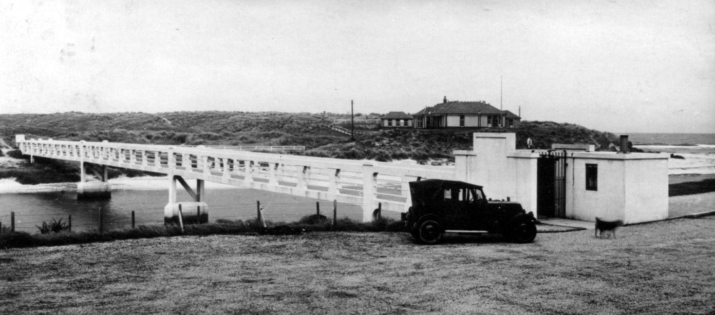 Tour Scotland: Old Photograph Birnie Bridge Peterhead Scotland