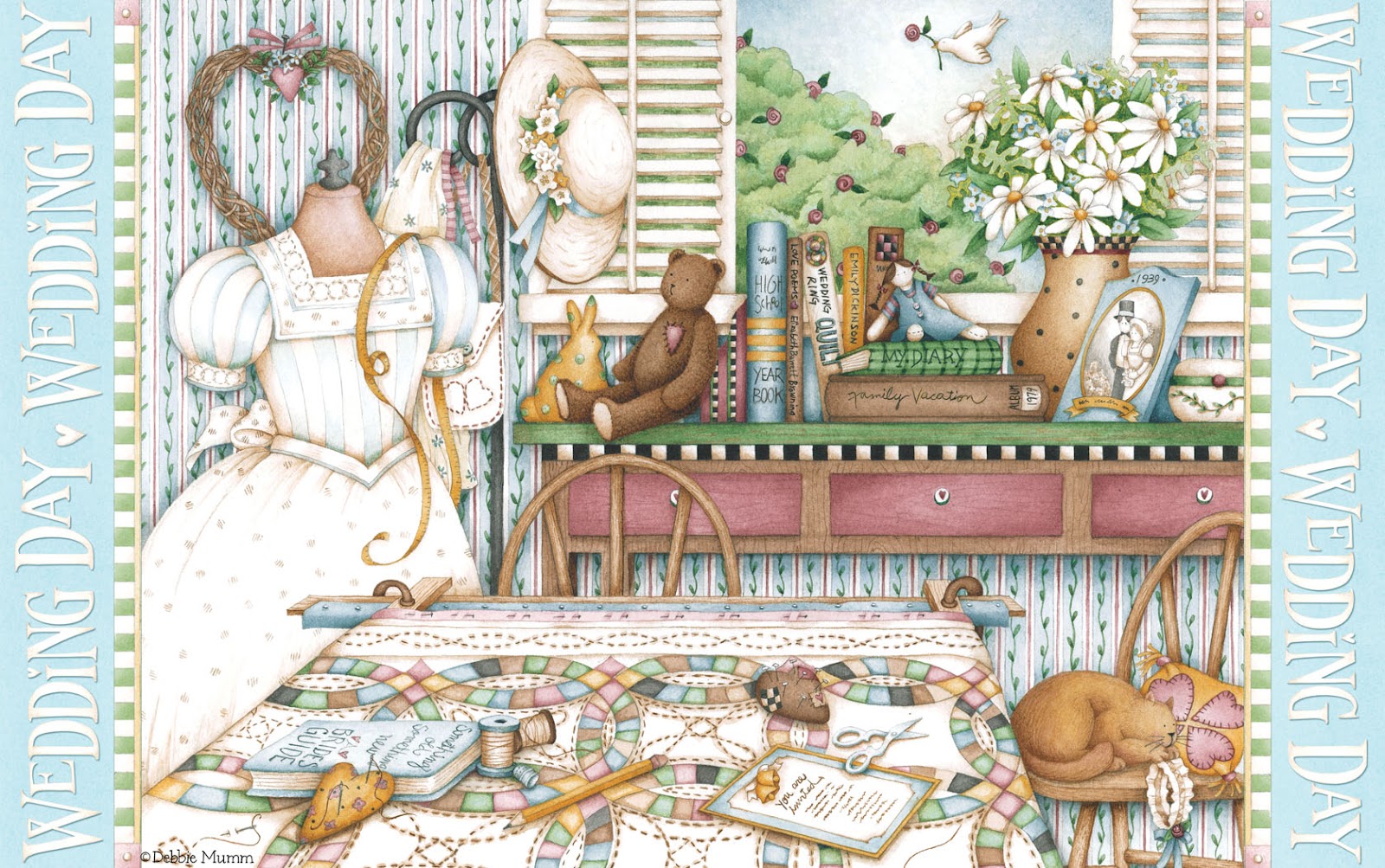 Crafty Friends: Debbie Mumm - Quilt Designer Backgrounds