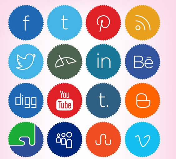 20 Simple And Cute Social Icons | Best Free Icons