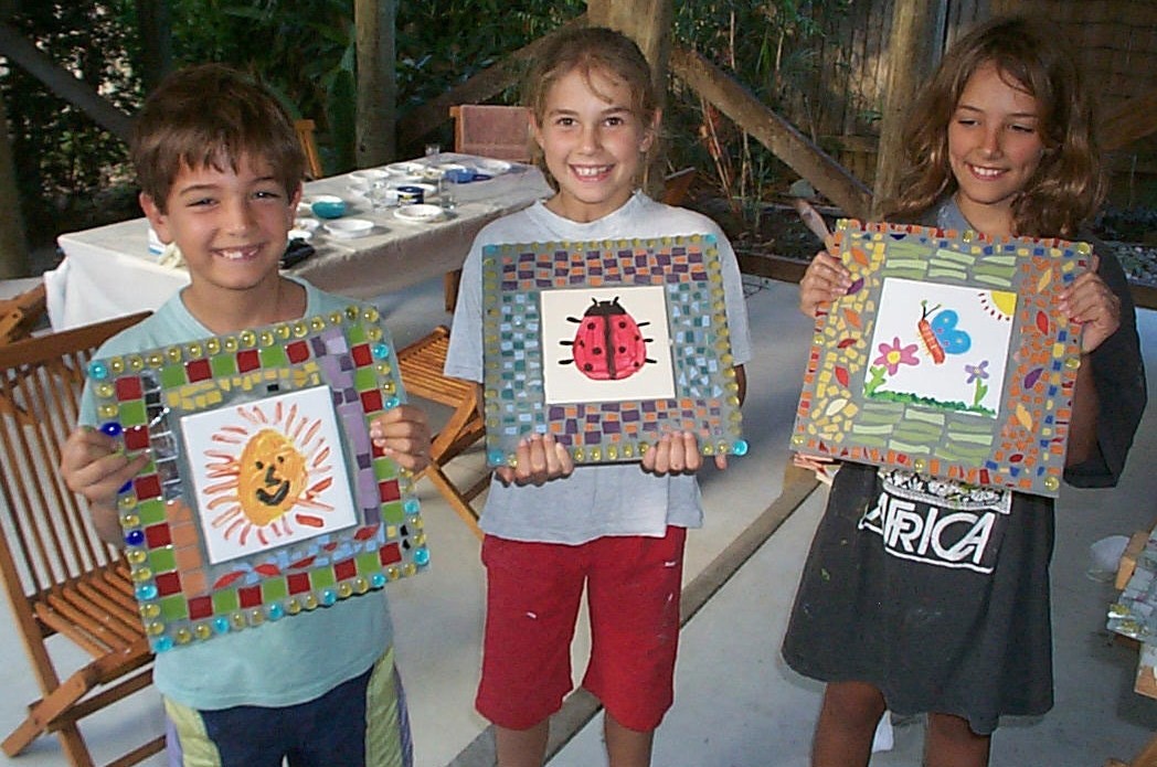 mosaic: Mosaics and children