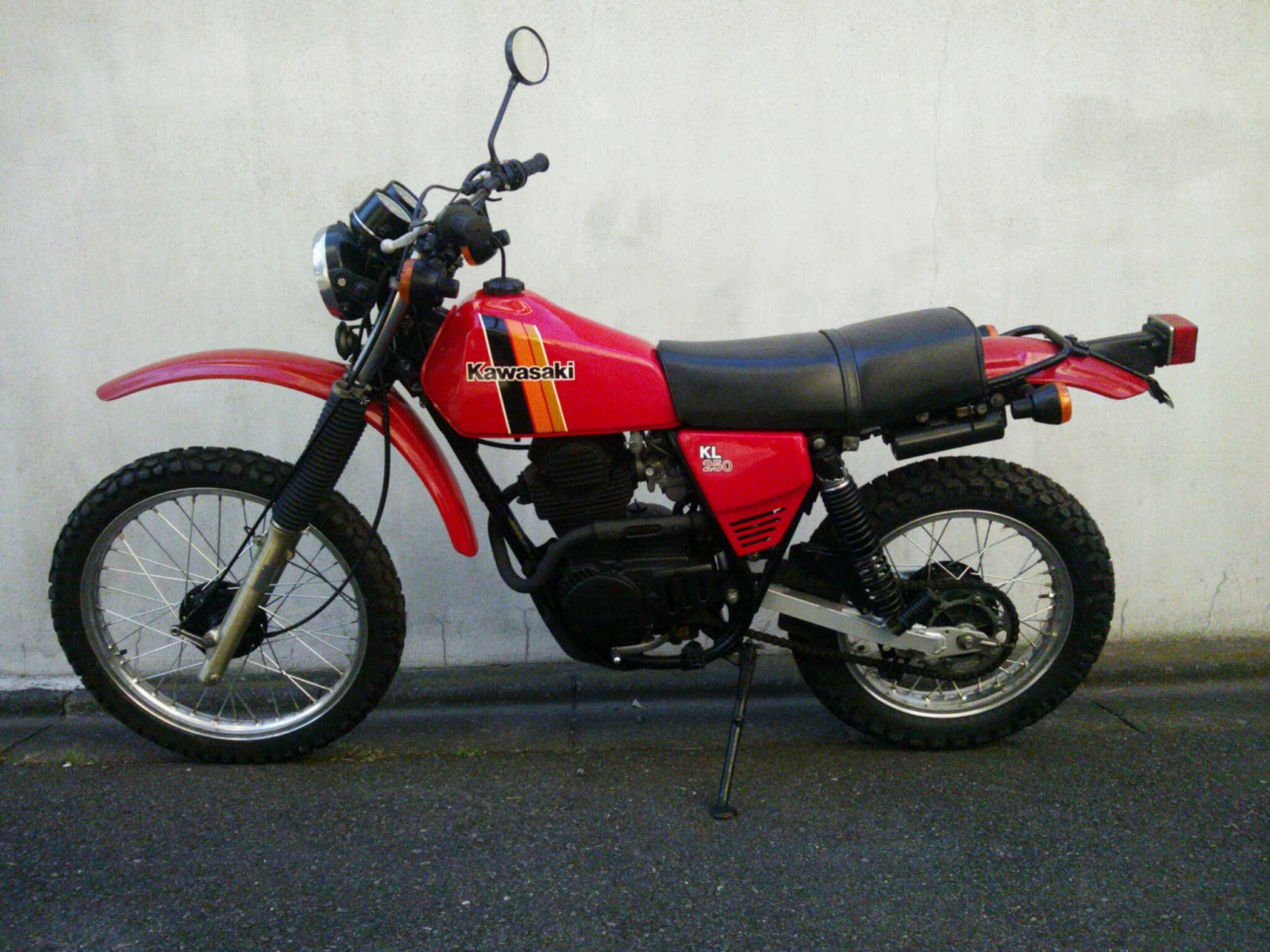 東京二輪商会: カワサキKL250 初期型1980年式