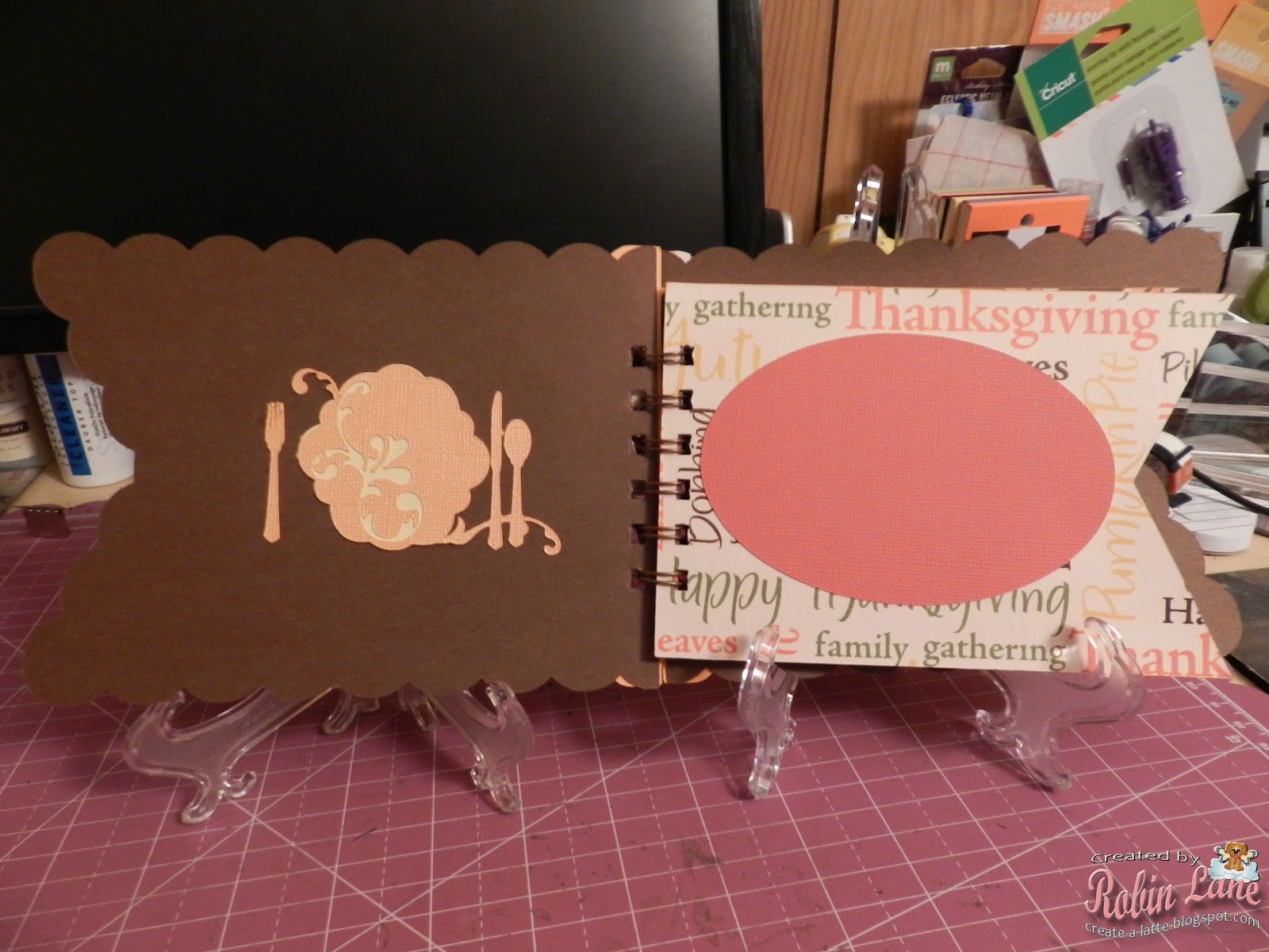 Create-A-Latte: Scrapbook Friday - Mini Album Theme