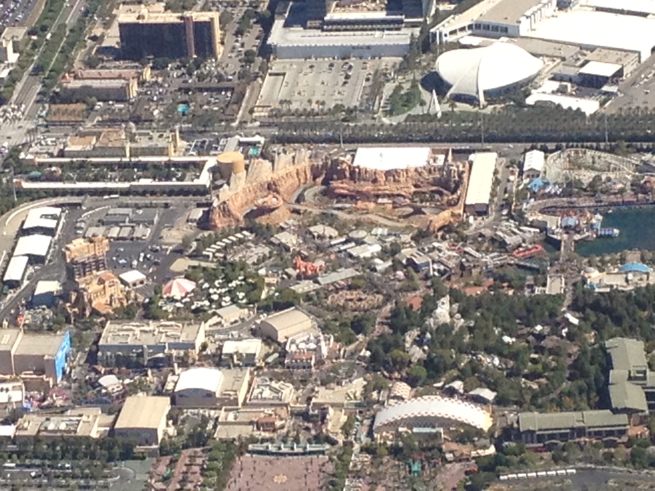 Sasaki Time: Disney California Adventure from the Air! (June 27, 2012)