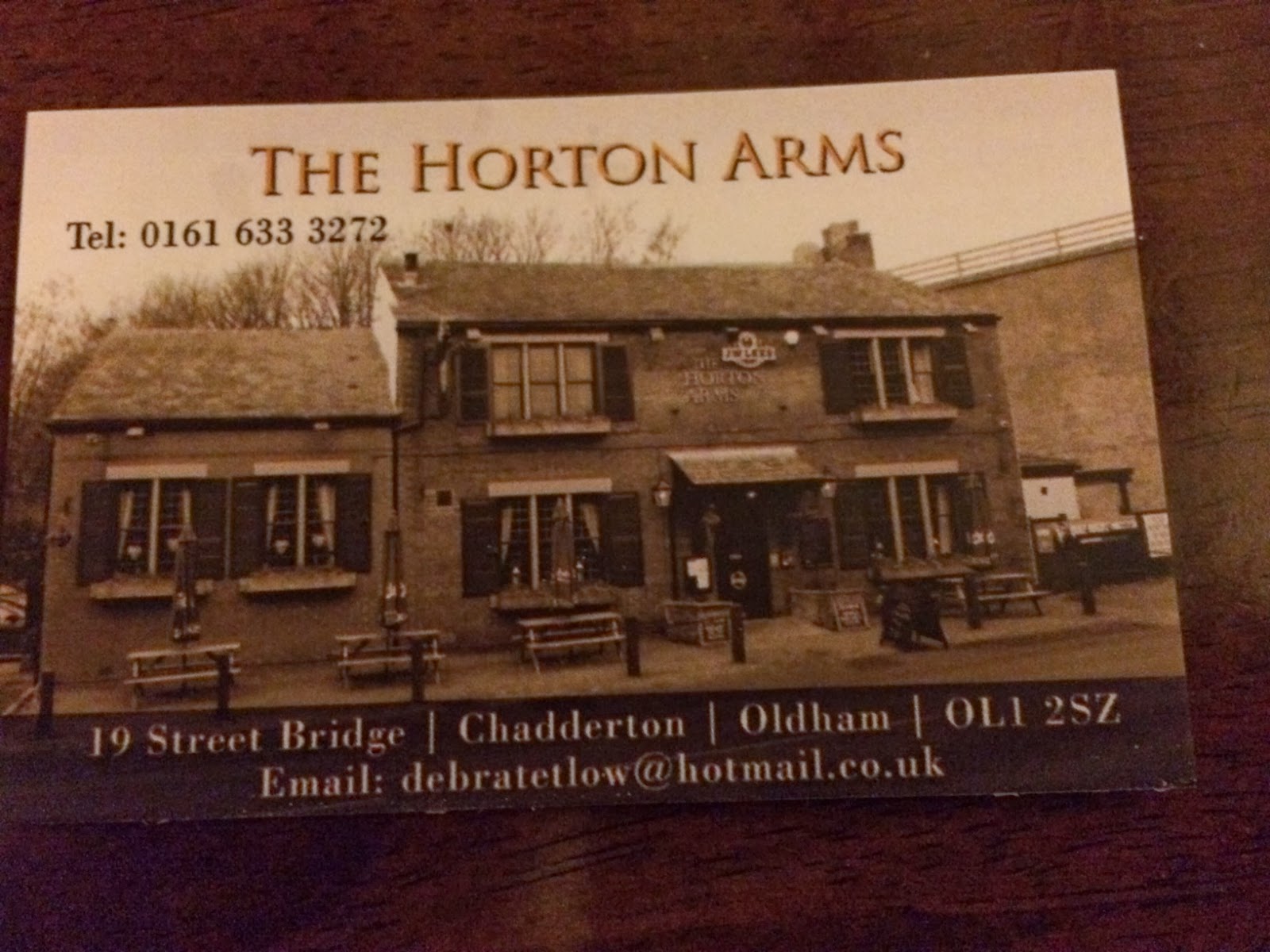 The Greater Manchester Gourmet: The Horton Arms , Chadderton - Best ...