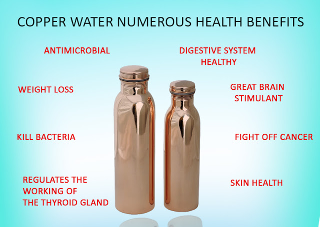Copper Water Numerous Health Benefits