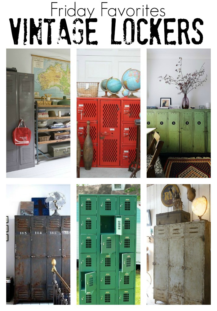 {Friday Favorites} Vintage Locker Goodness | Little House of Four ...