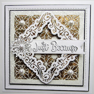 PartiCraft (Participate In Craft): Background Flower Card