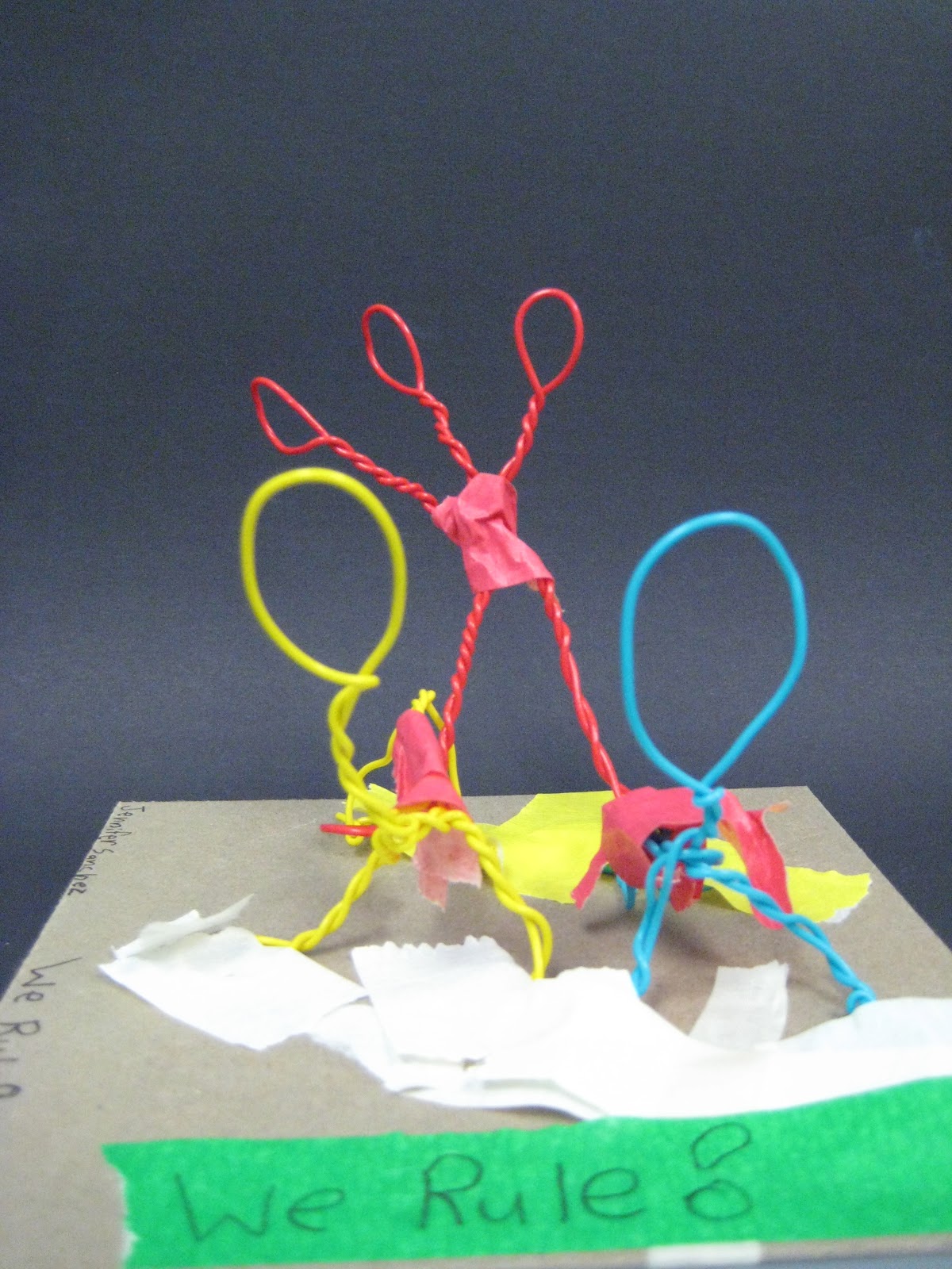 Snippety Gibbet: Wire Figure Sculptures