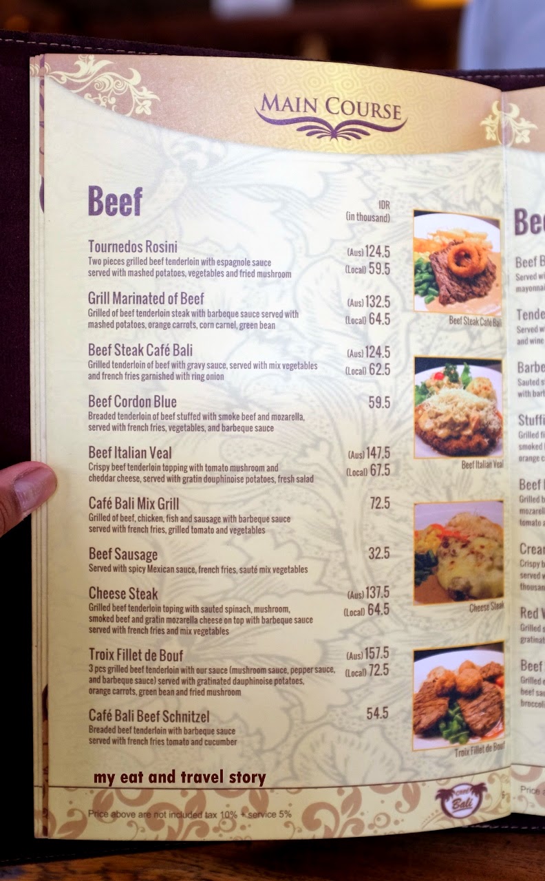 my eat and travel story: Akhirnya ke Cafe Bali Juga (Bandung)