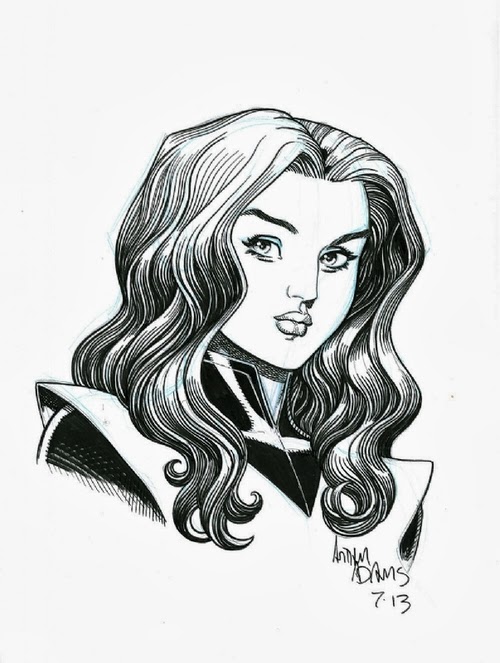 Marvel Comics of the 1980s: Kitty Pryde and Magik by Art Adams