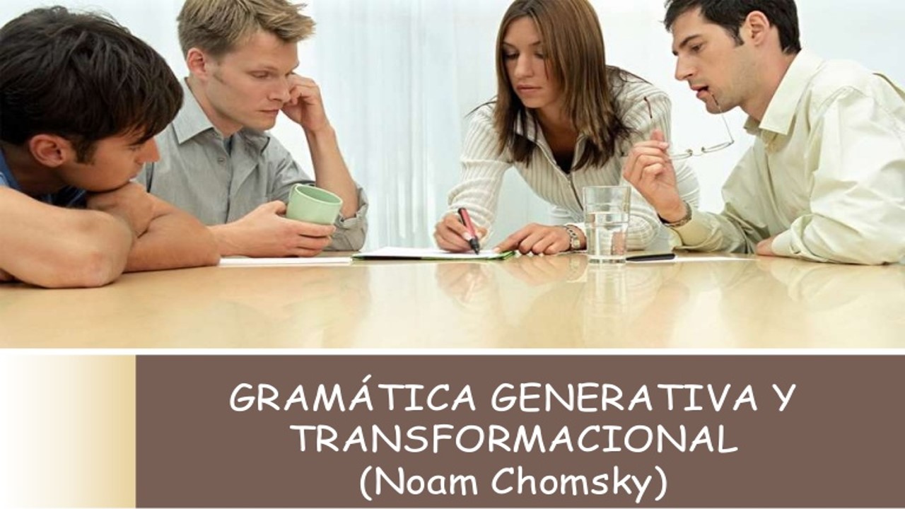 ARTE: TALLER 4: GRAMÁTICA GENERATIVA TRANSFORMACIONAL.