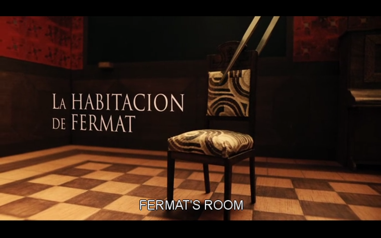 Fermat's Room/La habitación de Fermat | La buticul cu filme și cărți...