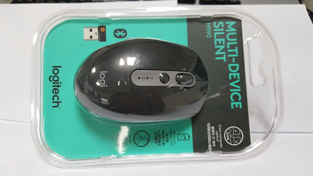 [開箱] 羅技 Logi M590 雙模靜音無線滑鼠 藍芽 / 2.4G