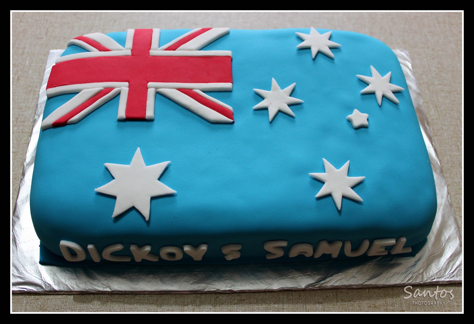 Project: Australian flag cake | Little Things Matter Most
