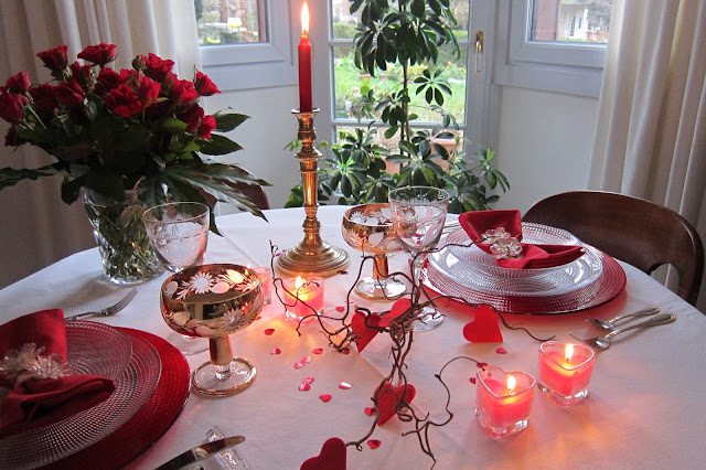 Création Baka Lila: Décoration Table Saint Valentin