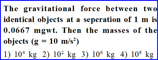 Gravitation Problems with Solutions One | IIT JEE and NEET Physics