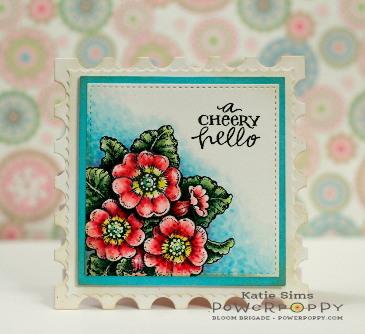 Inky Peach Designs: Happy Power Poppy Friday~July 21st!