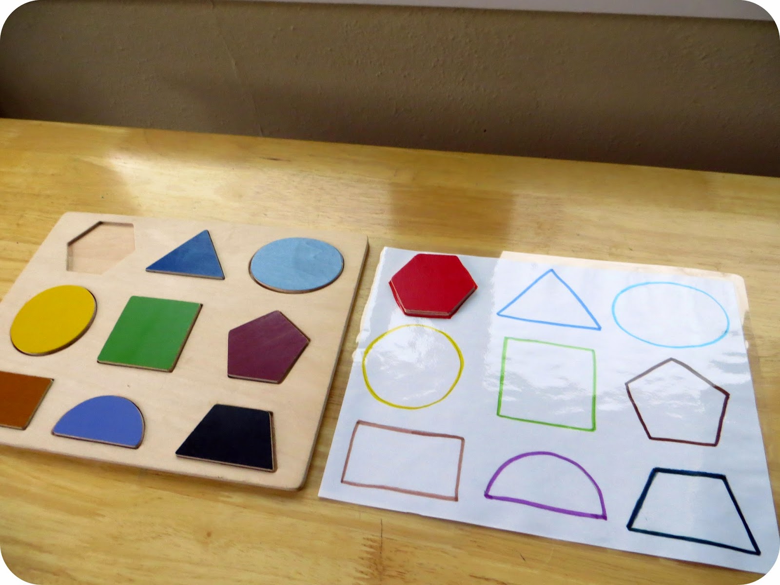 itty bitty love: matching objects to pictures