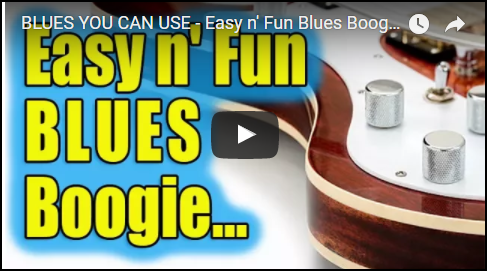 BLUES YOU CAN USE - Easy n' Fun Blues Boogie... | Creative Guitar Studio