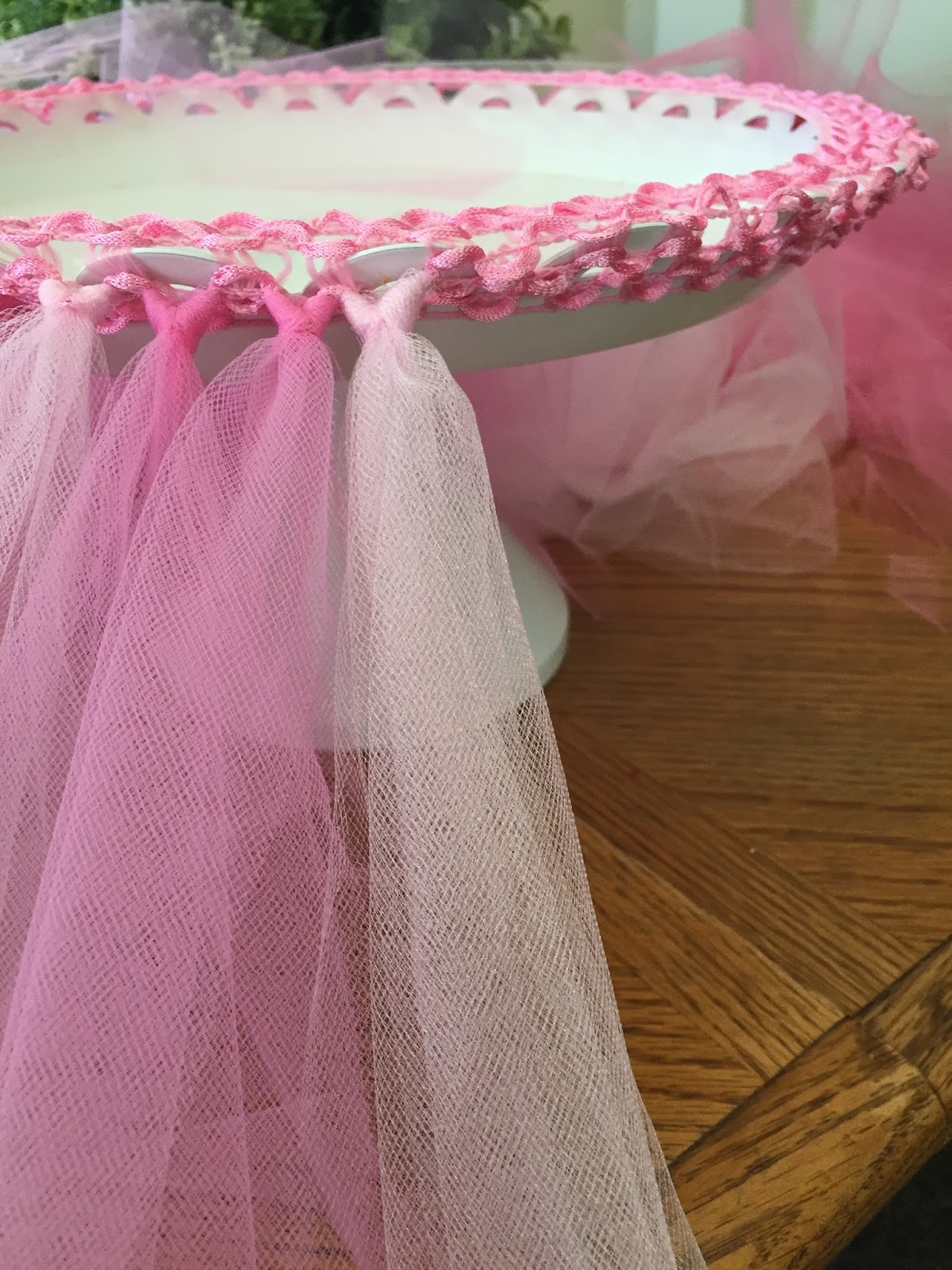 Freckles 'n' Family: Tutu For A Cupcake Stand