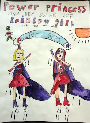 Thomas Elementary Art: 4th Grade Comic Book Covers