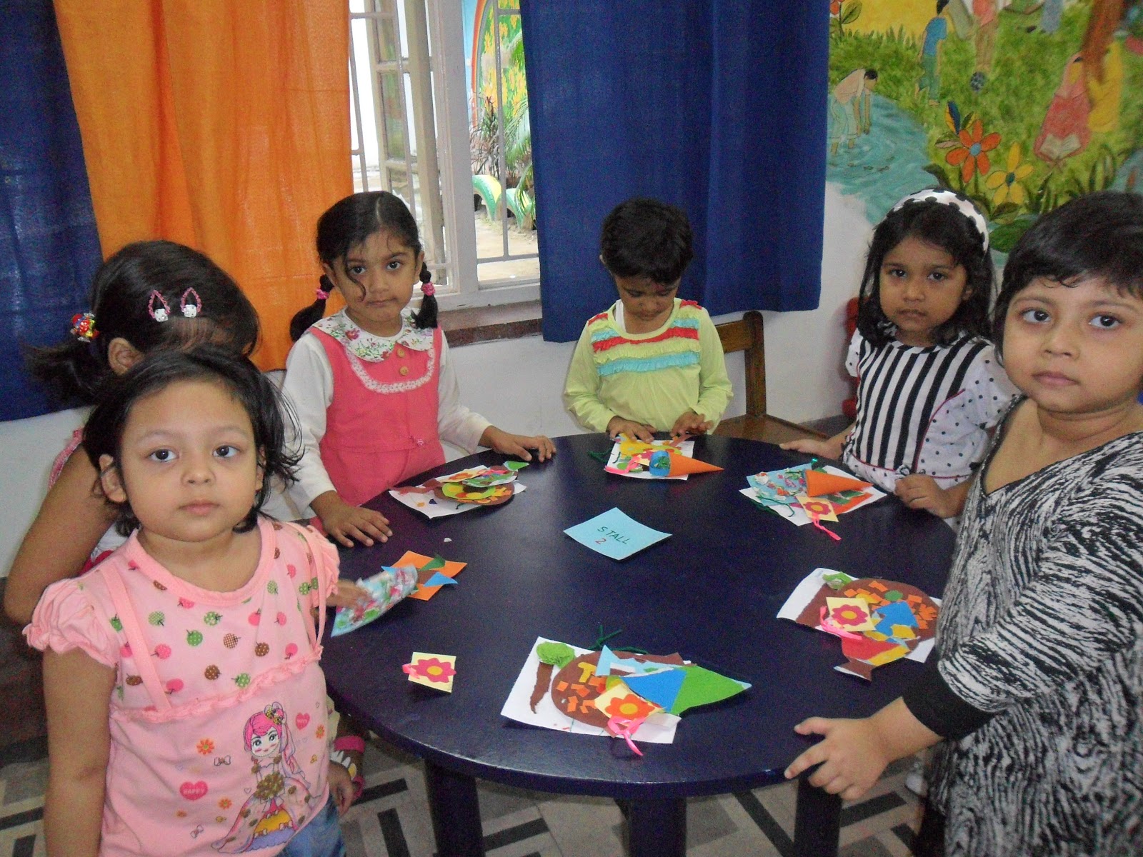 A learner's diary: Big bazaar of Play group students