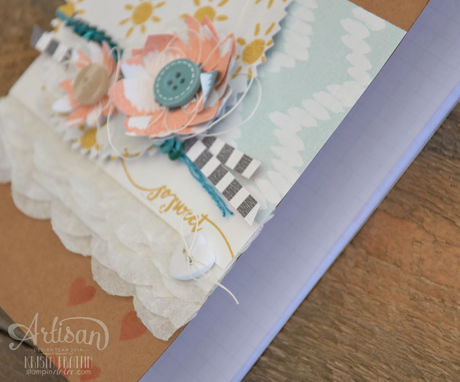 Stampin' Dolce: Sweet Journal - Artisan Design Team Blog Hop
