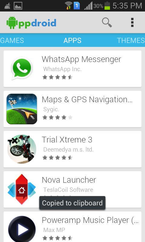 Tech Android TV: AppDroid