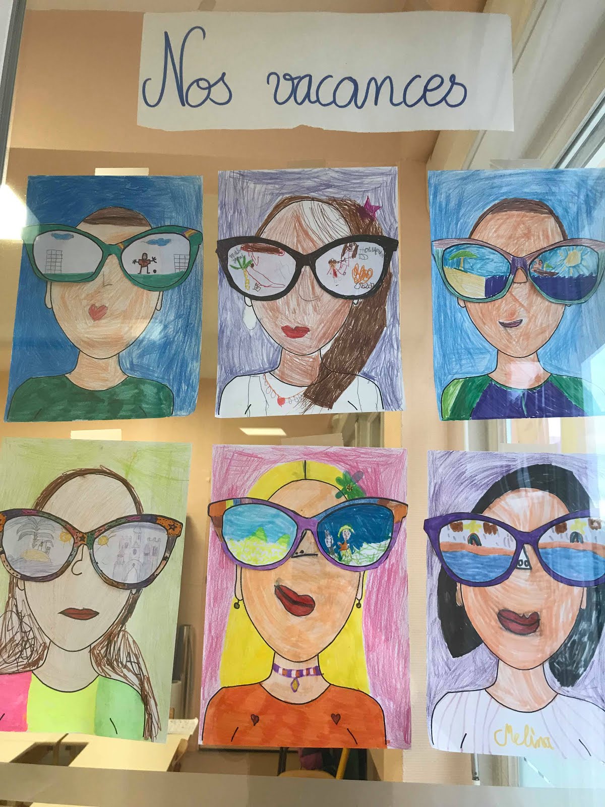 La boite à idées de l' atelier 3B* * *: Regarde mes vacances