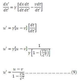 Engineering Physics Tutorials: Relativistic Addition of Velocity ...