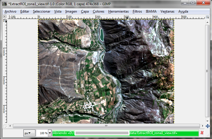 BLOG CARLOS CARBAJAL : QGIS + GIMP para vectorizar una Imagen del ...