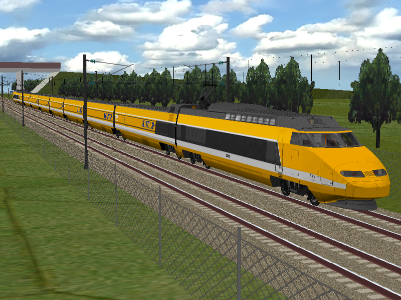 High Speed Trains OpenBVE: TGV La Poste - Europorte
