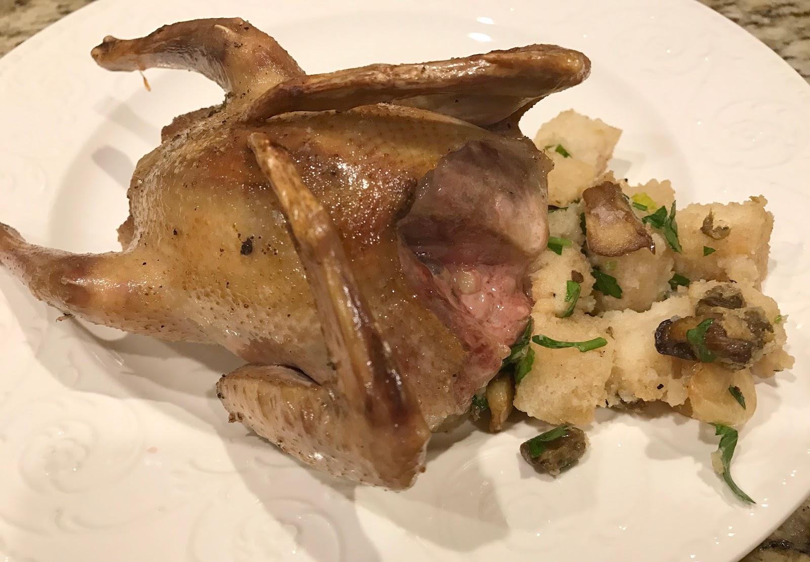 Culturally Confused: Gourmet: Roast Squabs with Porcini and Country ...