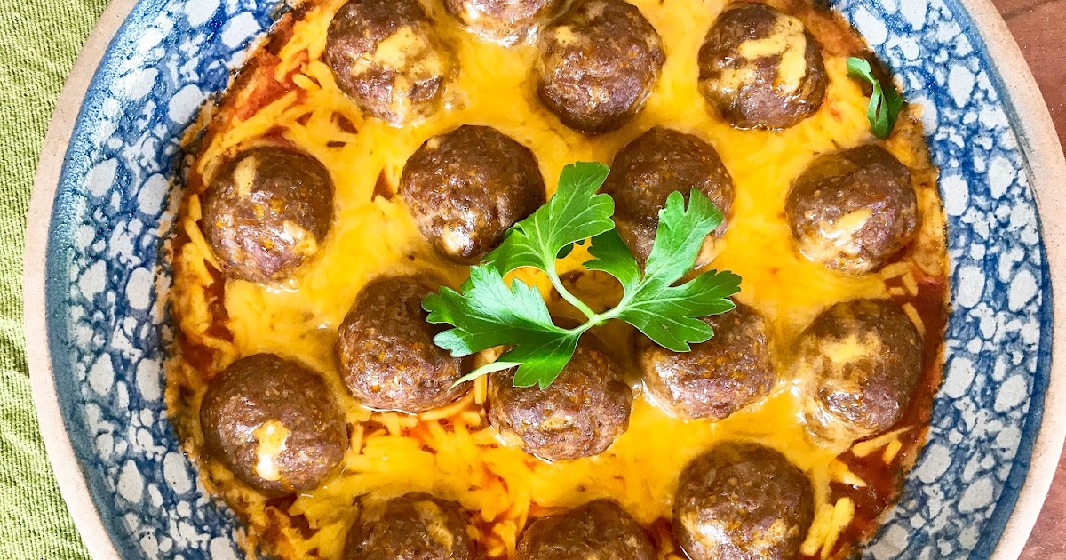 Tex Mex Meatballs with Salsa-Cheese Sauce