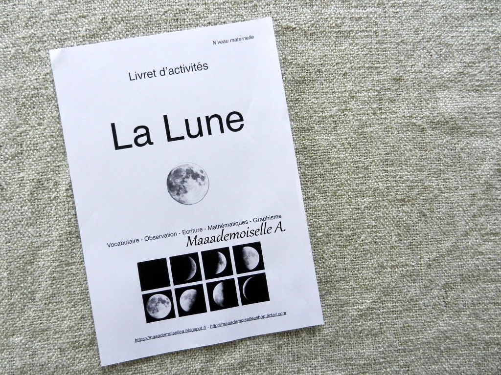 Maaademoiselle A.: || Nos activités sur la Lune