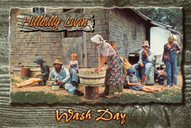 My Favorite Postcards: A Few Hillbilly Postcard for Y'all to Be Enjoyin'