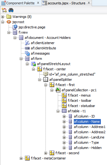 Suryas Blog Adf Table Column Filters Making It Case Insensitive