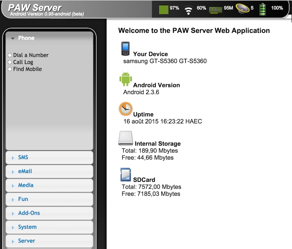 Un informático en el lado del mal: PAW Server para Android: Cómo meter ...