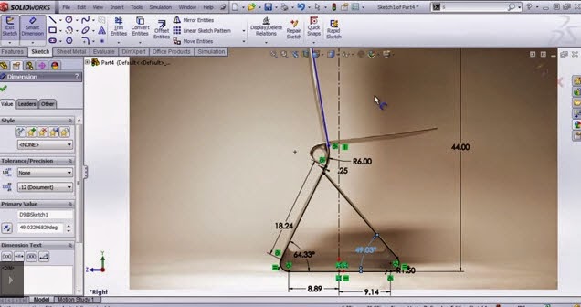 How to work with self intersecting profiles with SolidWorks Sheet Metal ...