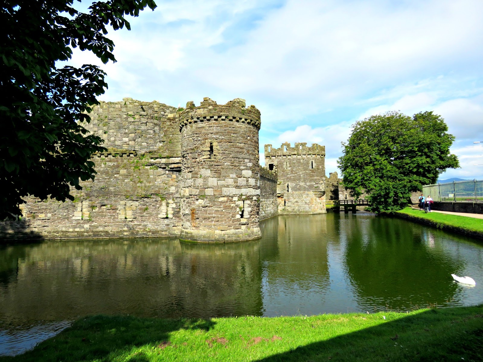 just saying ...: Beaumaris Castle ... 8 centuries and still not ...