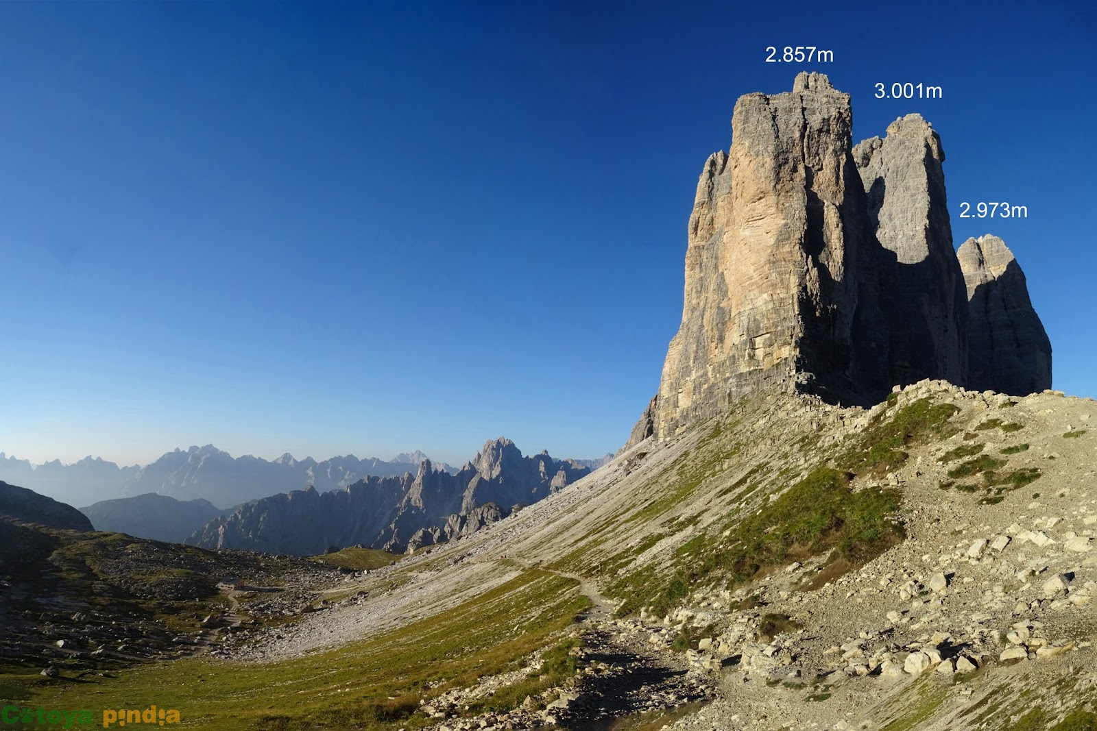 Tre Cime di Lavaredo - Monte Paterno