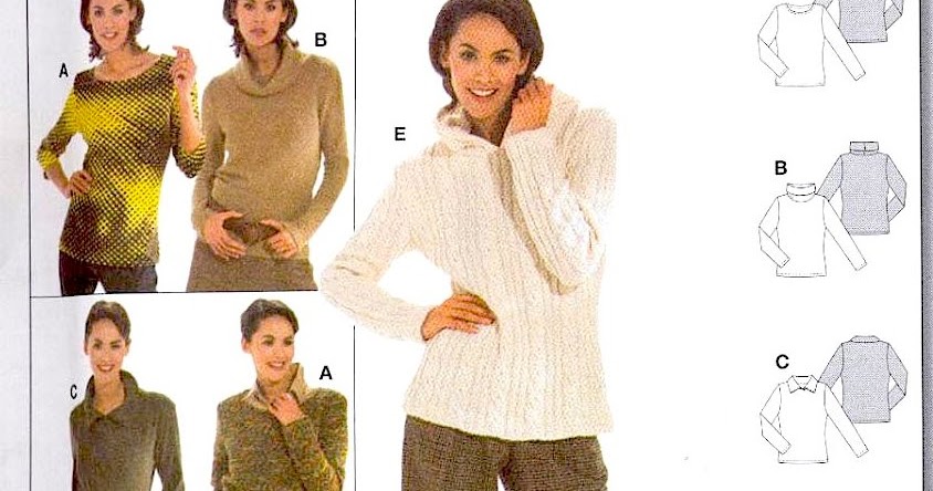 Eyelets in the Seams: Fall Top Time...Burda 8291...