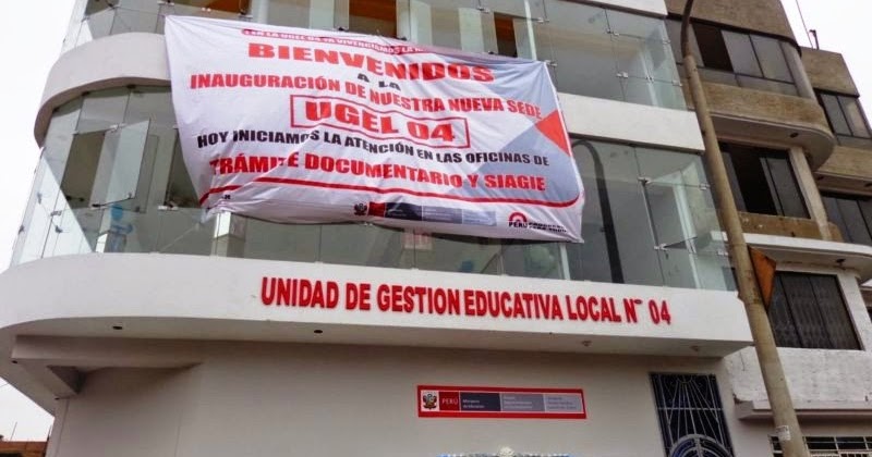 NOTICIAS DE LIMA NORTE: Comas: Inauguran nueva sede de la Ugel 04