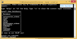 Cara Membuat Tabel Pada DataBase di CMD - Try Now