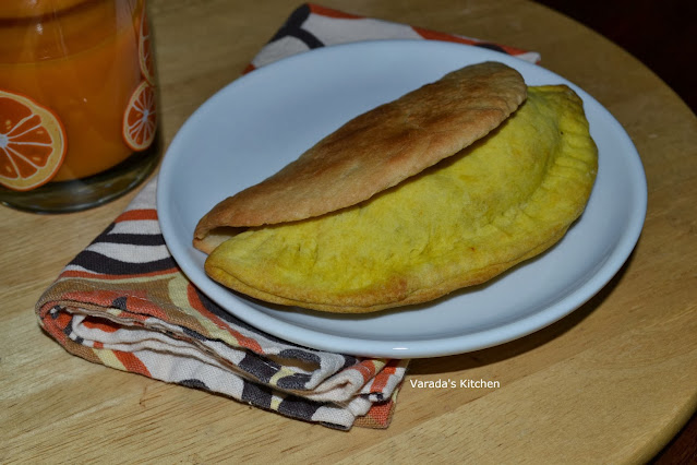 Varada's Kitchen and Garden: Jamaican Coco Bread and Veggie Patty