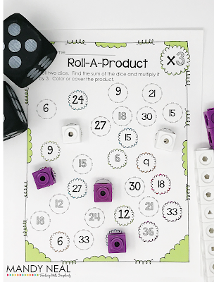 5 Easy to Implement Multiplication Games | Upper Elementary Snapshots