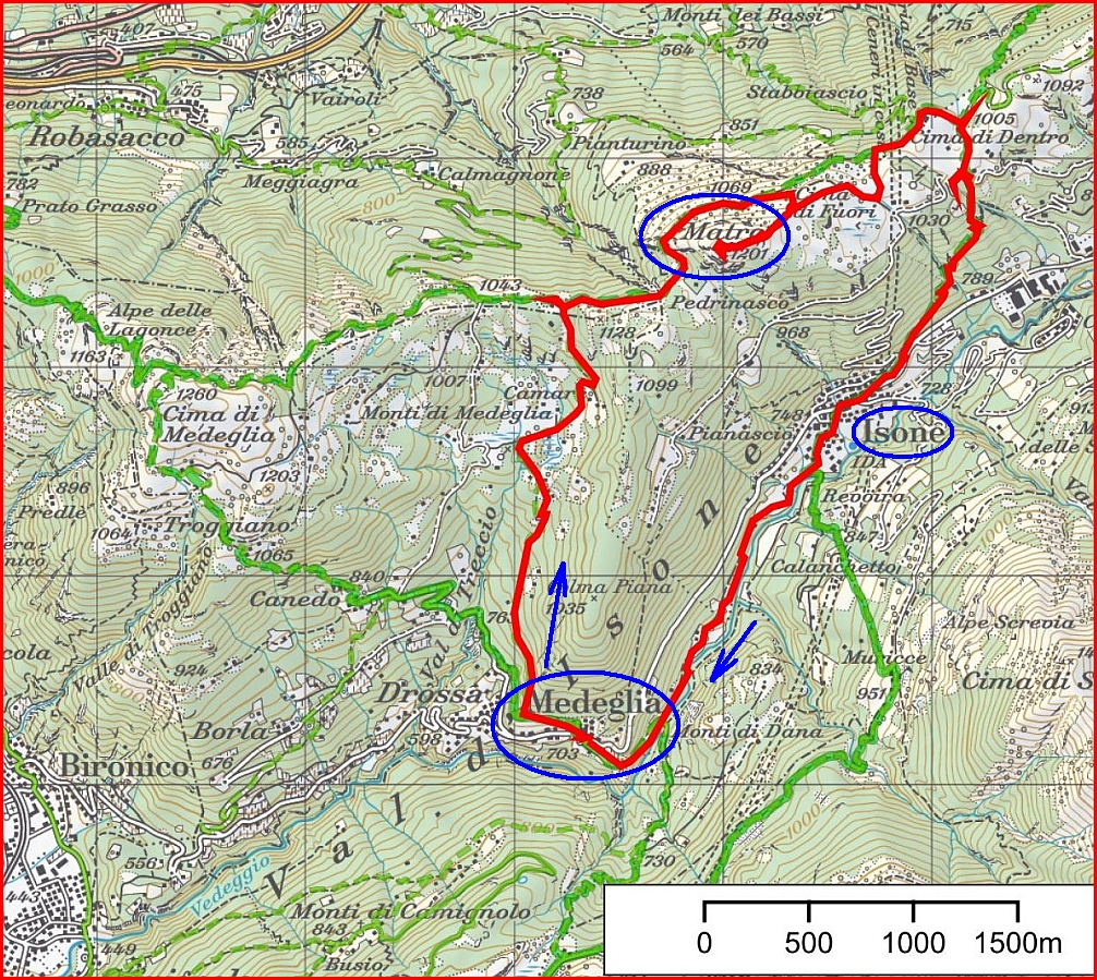 Pfannenstiel Wanderblog: Rundwanderung im Val d'Isone: Medeglia - Matro ...