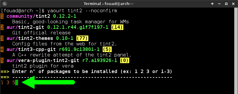 شرح طريقة تنصيب تطبيق tint2 على نظام Arch Linux - Linux-IT